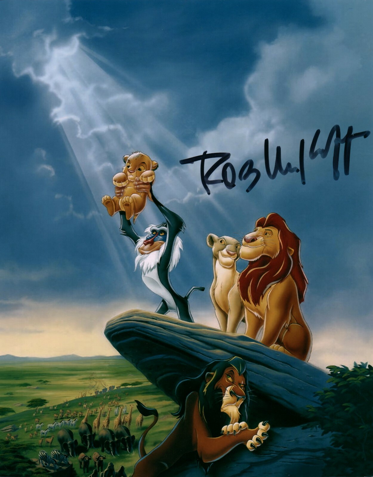 Rob Minkoff The Lion King Producer Director Signed 8x10 Autographed ...