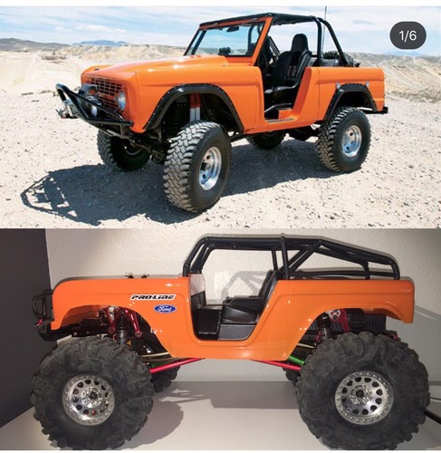 Pro-line Racing 1966 Ford Bronco Clear Body Scx10 Deadbolt for sale ...