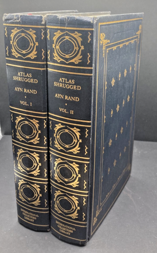 Atlas Shrugged, 2 volume set, Ayn Rand, International Collector’s ...