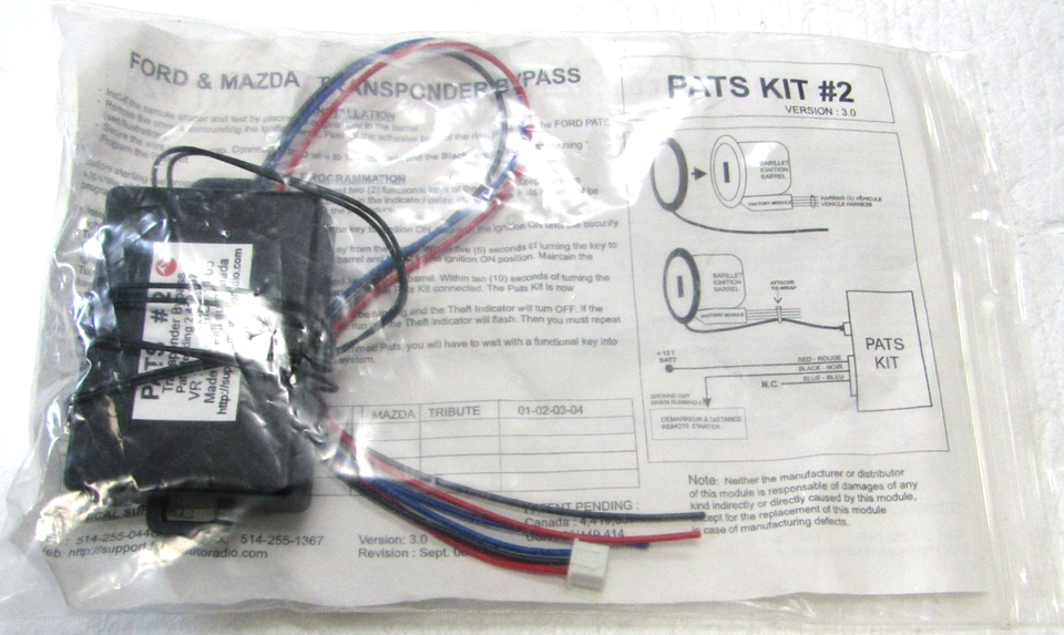 Ford Pats Transceiver Ring Bypass