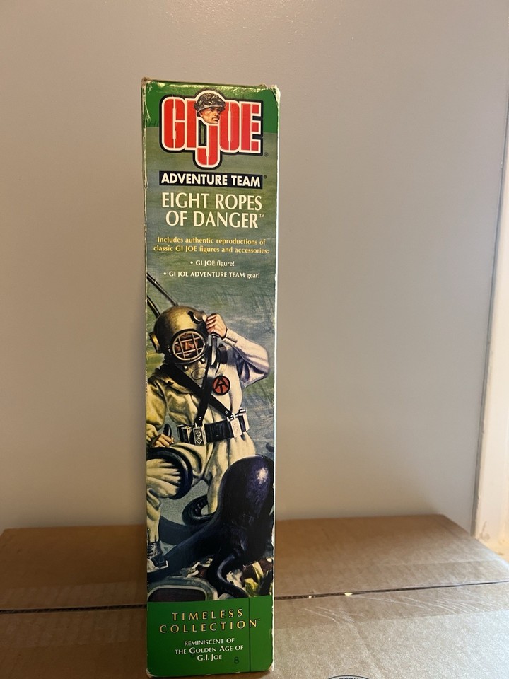 Hasbro GI Joe Adventure Team Eight Ropes of Danger Timeless Collection ...