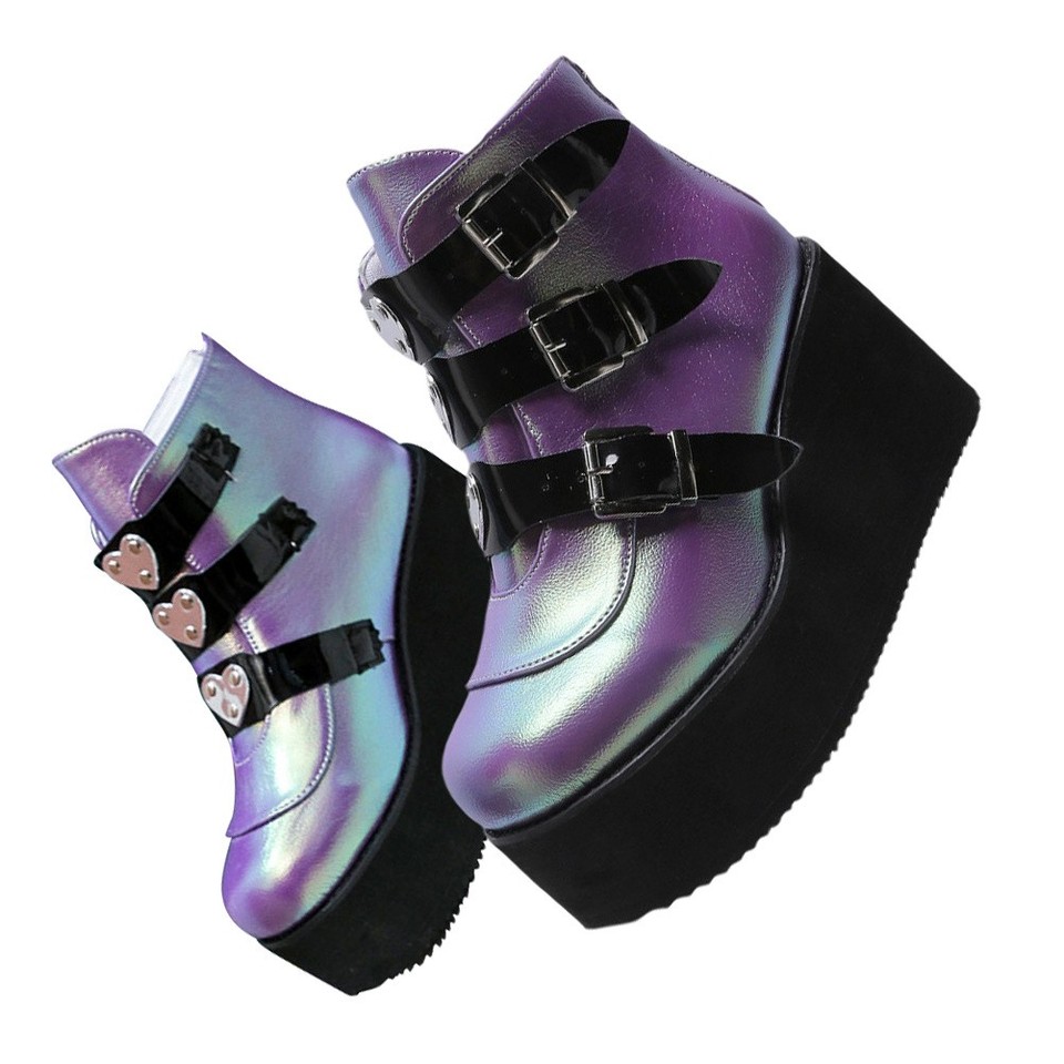 1 Pair Lady's Fashion Ankle Boots Thick Heel Low Boots Woman's Fashion ...