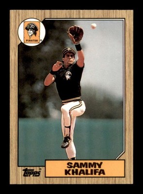 1987 Topps Tiffany #164 Sammy Khalifa NM/NM+ X3547029 | eBay