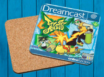 Jet Set Radio Sega Dreamcast Game Coaster Wood Wooden Coasters | eBay