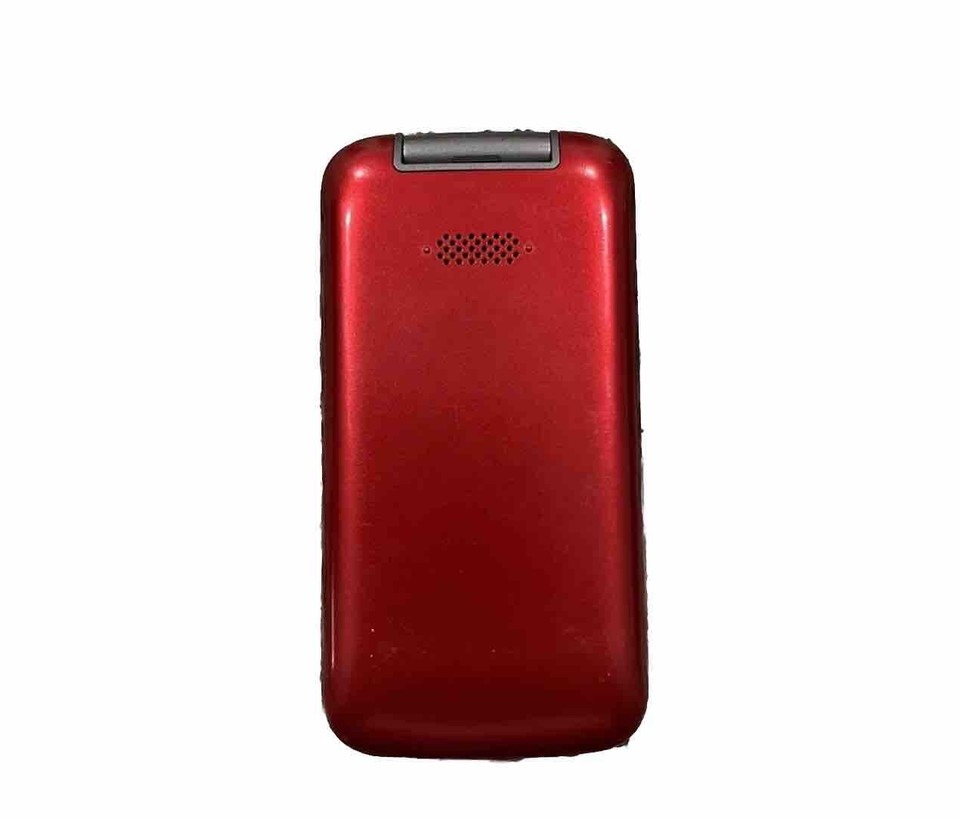 Greatcall Lively Jitterbug Flip Cell Phone - RED Alcatel 4053S - WORKS ...