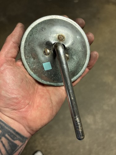 Vintage Bates Short Stem Mirror Harley Knucklehead Buco Accessory ...