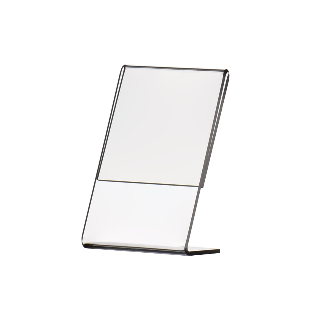 Name Price Frame Display Stand Table or Counter Slant Back Side Load ...
