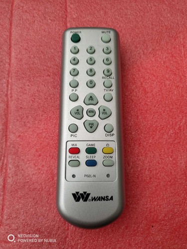 Genuine VV WANSA P02L-N LCD TV Remote Control Controller | eBay