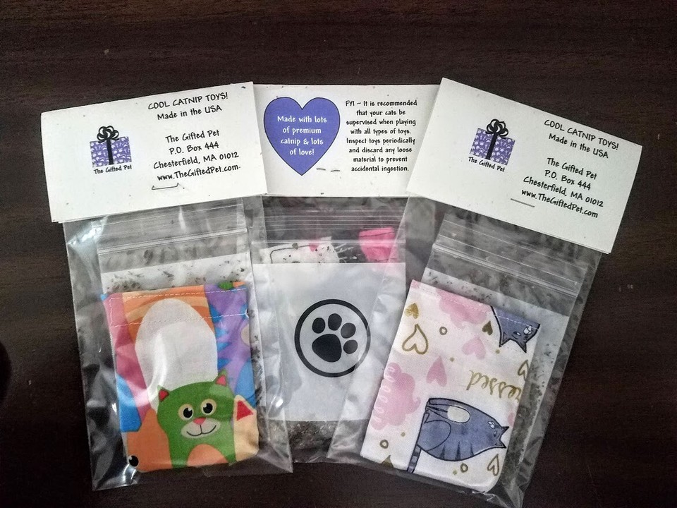 Handmade Refillable Catnip Pouch (Includes Premium Catnip) | eBay