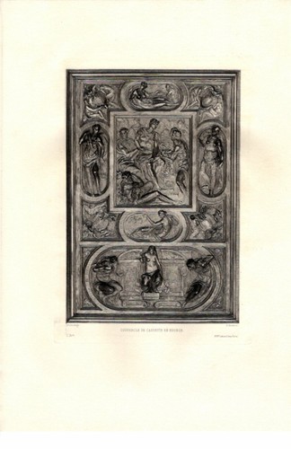 Roman Pagan Nude Women Michel Angelo / Etching Antique Art Print [Inv# ...