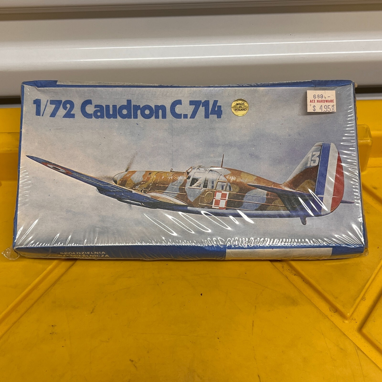 Caudron C.714 in 1/72 Scale Polish Plastic Model Kit Caudron-Renault ...