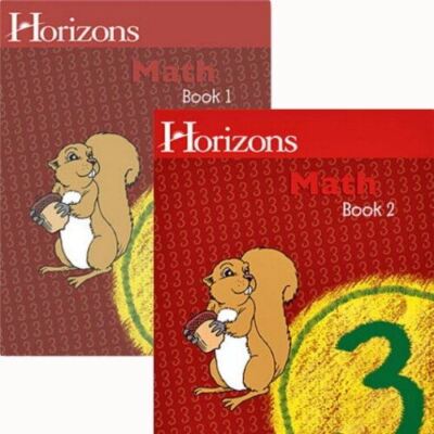 HORIZONS 3rd Grade Math Student Books 1 & 2 Set | eBay