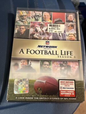 NFL Network A Football Life- Season 1 2012 DVD Sealed Bill Belichick ...