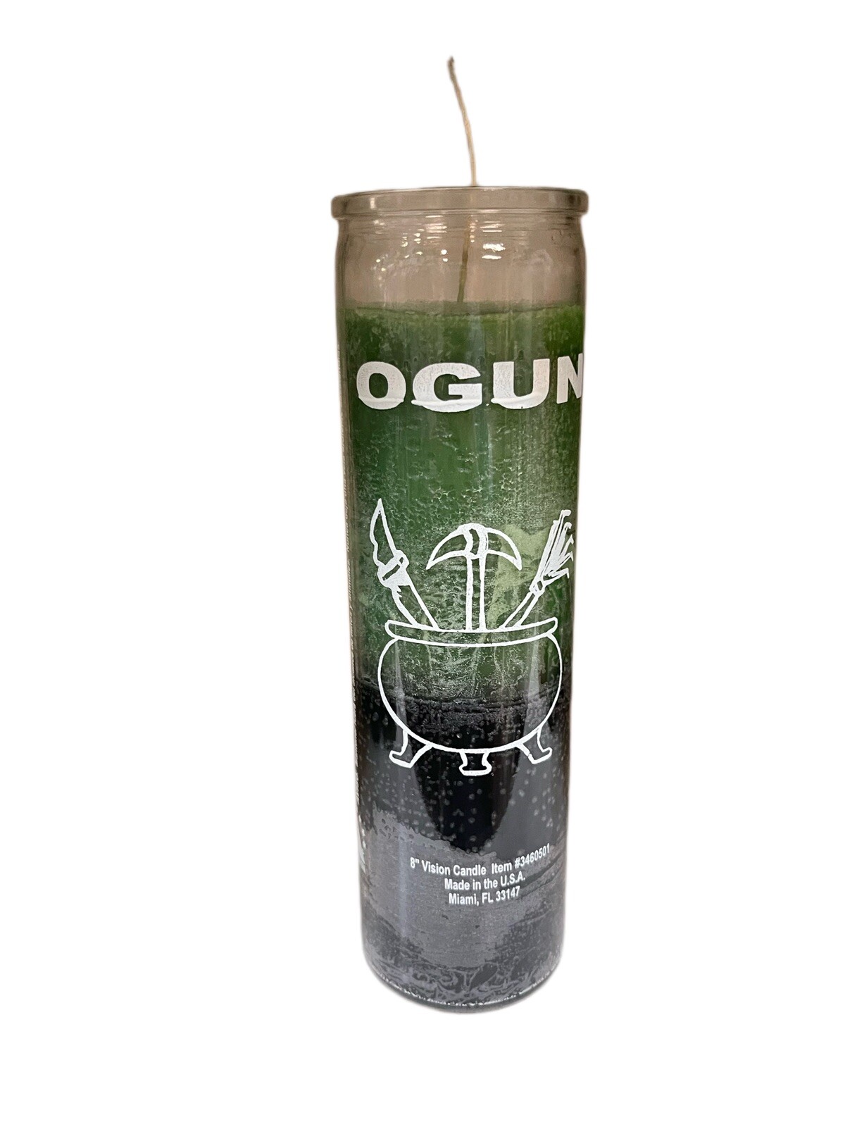 Ogun Ritual Candle 2 Color — Ogun Veladora 2 Color — Santeria Yoruba | eBay