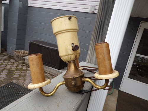 Vintage Antique Victorian 4 Lite Mogul Torchiere Head Only Floor Lamp ...