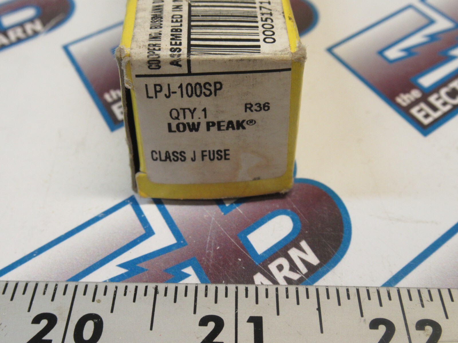 Buss LPJ-100SP, (1) 100 Amp, 600 Volt, Time Delay, Class J Fuse- NEW-B ...