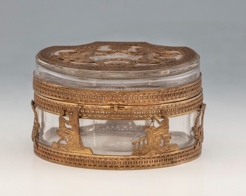 Antique empire box with original glass | eBay