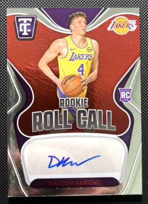 2024-25 Totally Certified Rookie Roll Call Dalton Knecht #RC-DAL Mirror /75 | eBay