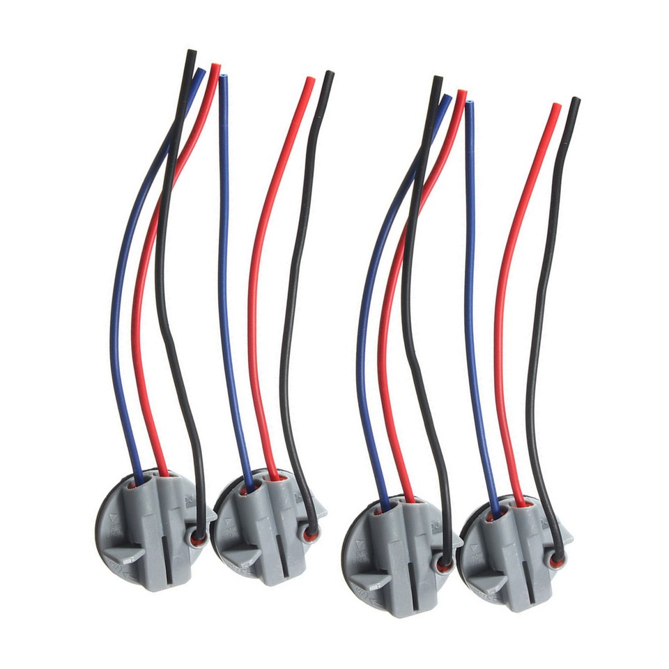1157 2057 2357 LED Pig Tail Plug Stop Brake Turn Light Bulb Socket ...