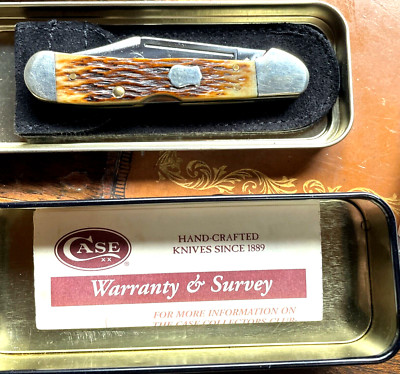 2004 Case Brothers XX 61749L SS 1st Run Mini Copperlock knife antique ...