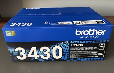Brother TN-3430 Laser Toner Cartridge - Black 4977766755641 | eBay