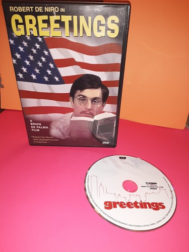 Greetings DVD ROBERT DENIRO GERRIT GRAHAM 1968 Brian DePalma Free ...