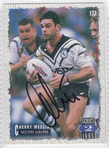 🔥 1995 Dynamic Signed Card CHERRY MESCIA #177 🔥 ☆ FREE POSTAGE ☆ | eBay