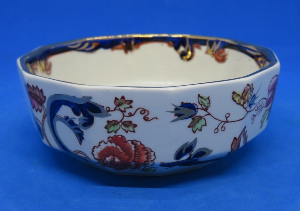 Mason's Ironstone Blue Mandalay vintage Art Deco antique small bowl ...