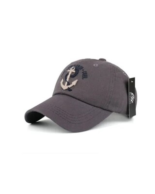 Embroidered Anchor & Rope Baseball Cap Brand New | eBay