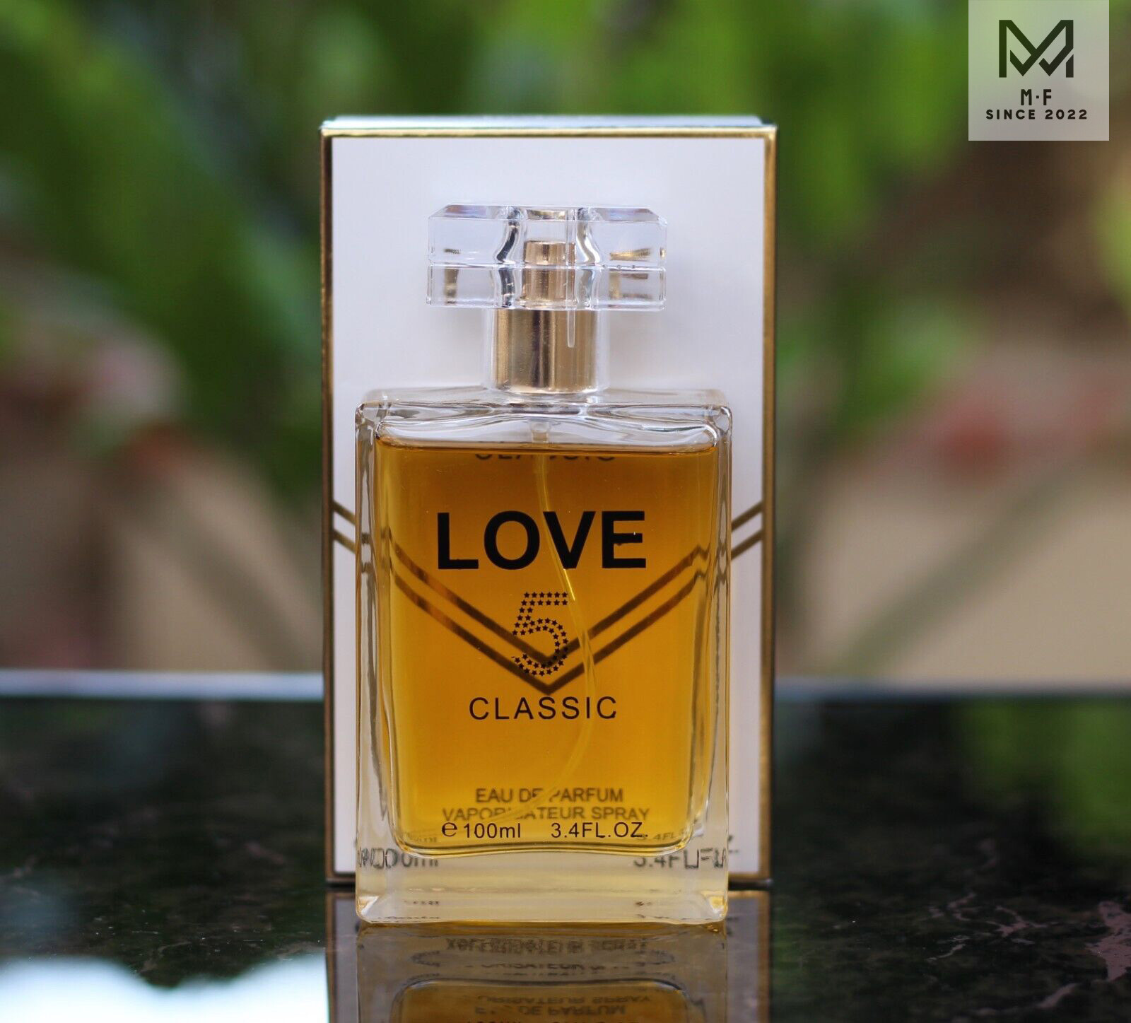 PERFUME FOR WOMEN LOVE 5 CLASSIC EAU DE PARFUM VAPORISATEUR SPRAY 3.4 ...