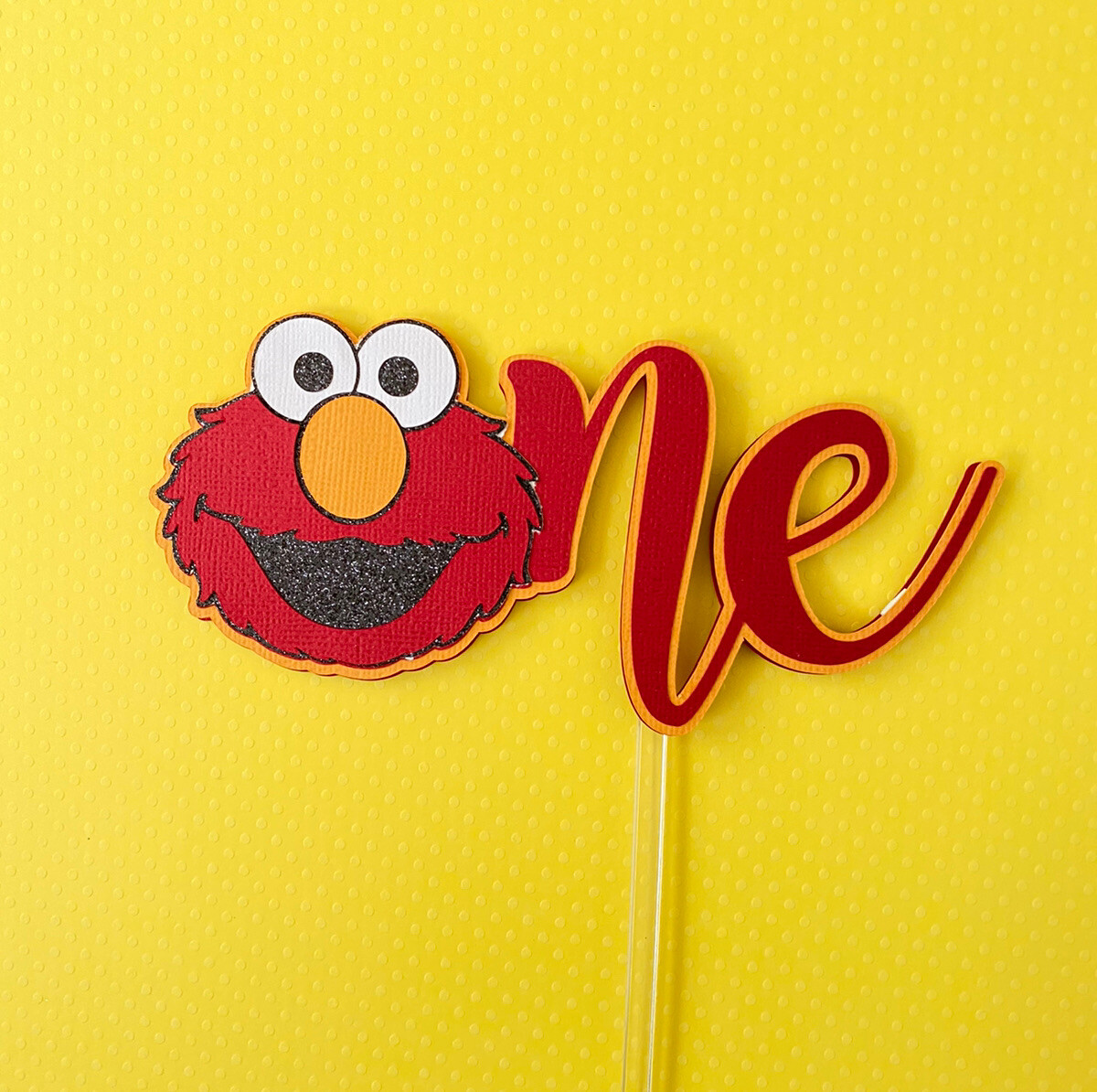 Elmo Cake Topper Elmo Topper Cake One Topper Cake Elmo One Birthday | eBay