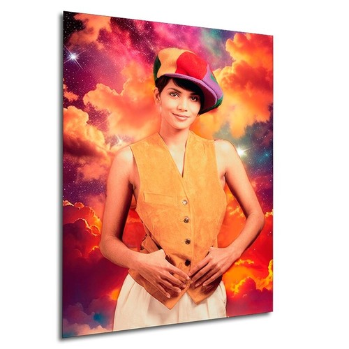 HALLE BERRY ( early ) Actress Model Diva #1/7 ACEO Art Print Card by ...