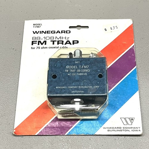 Winegard T-FM7 FM Trap For 75 Ohm Coaxial Cable NEW | eBay