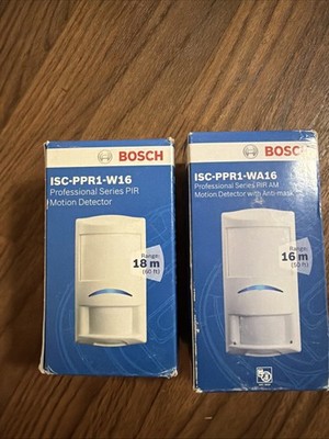 Bosch ISC-PPR1-WA16 Motion Detector with Anti-mask& Sensor And ISC-PPR1 ...