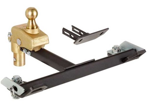 Curt 60668 Rockerball Multi-Fit OEM Puck System Gooseneck Ball w/4 ...