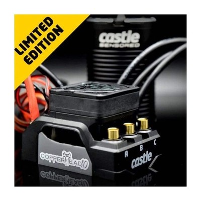 Castle Creations 010-0168-00 COPPERHEAD 10 ESC Sensored 1412 3200KV ...