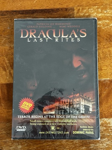 Dracula’s Last Rites Dvd East West Dominic Paris Rare Horror Film ...