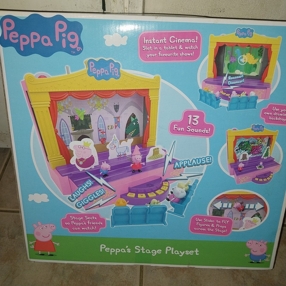 Peppa Pig Stage Playset Brand New | eBay UK
