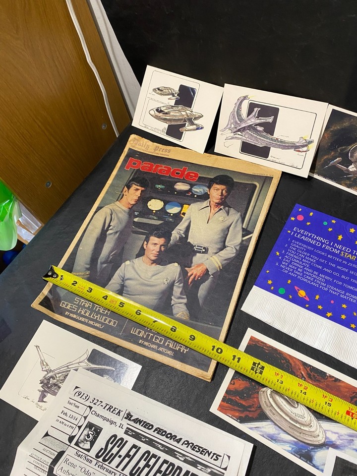 Star Trek Fan Club Collectibles cards photos pamphlets and more | eBay