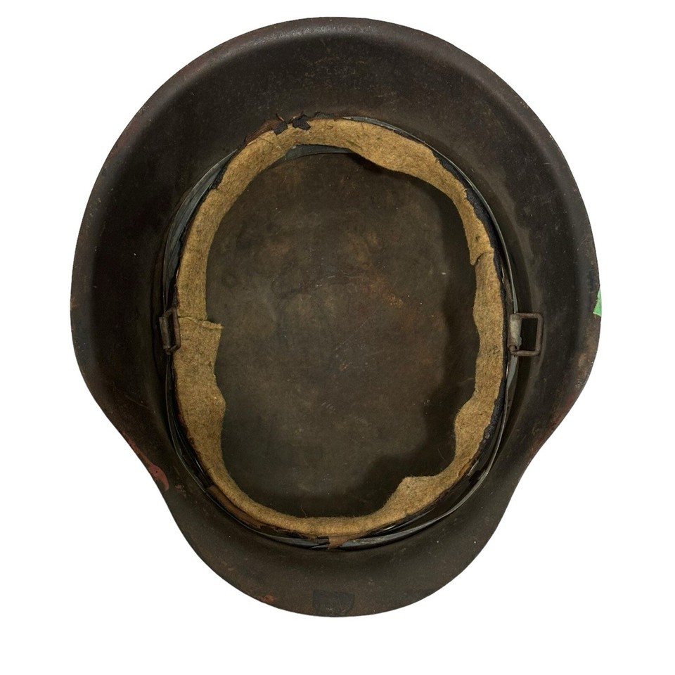 Vintage WW2 German Biker Motorcycle Club MC Helmet Lucky 13 Harley ...