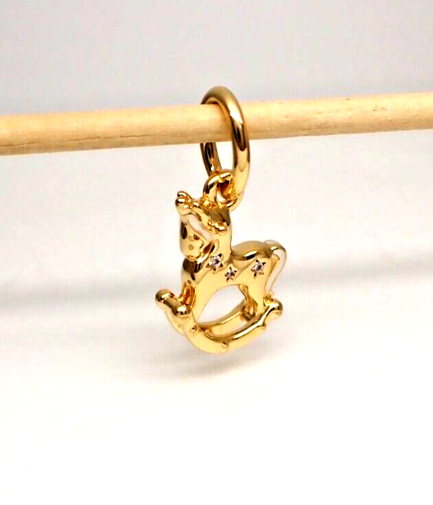 Authentic Pandora #762978C01 Rocking Unicorn Dangle Charm Shine ...