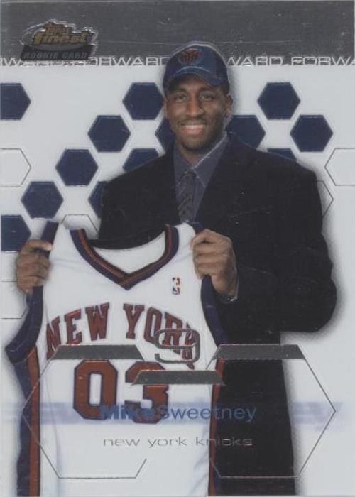 2002-03 Topps Finest - 2003-04 Rookie Mike Sweetney #186 (RC) for sale ...