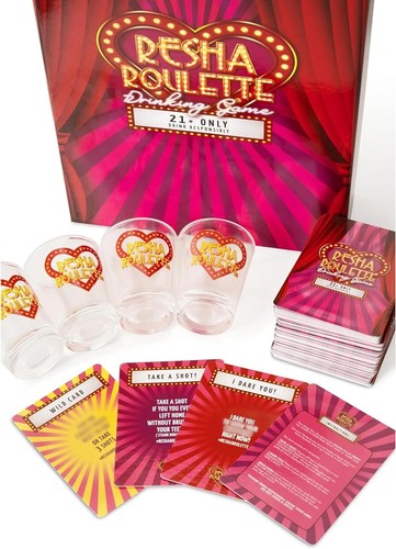 Caresha Please - Resha Roulette - A Drinking Card Game for Parties and ...