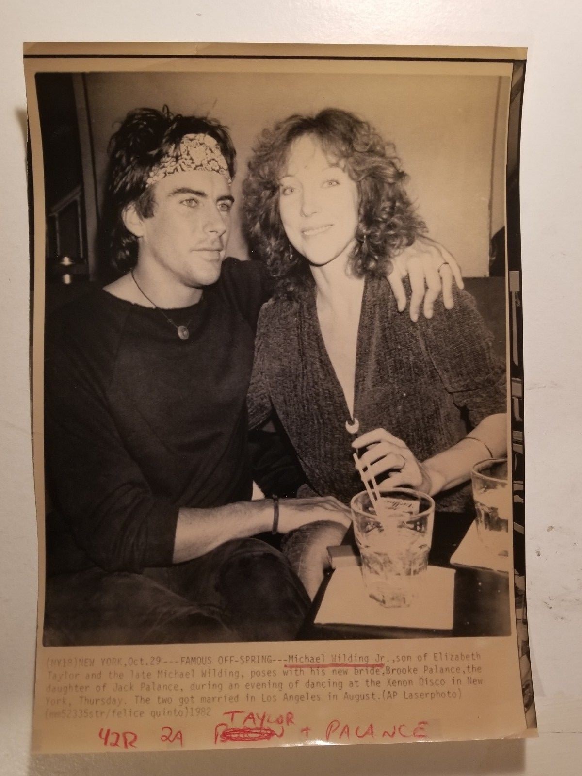 Michael Wilding Jr Brooke Palance