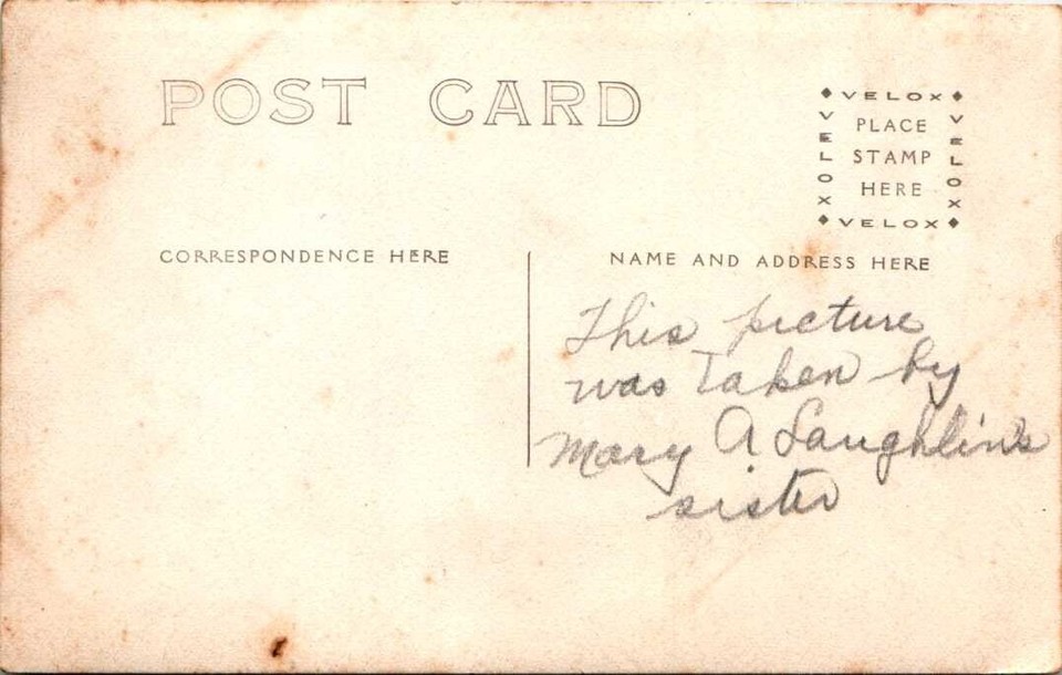 RPPC Postcard Woman and Eleven Children Standing Outside | eBay