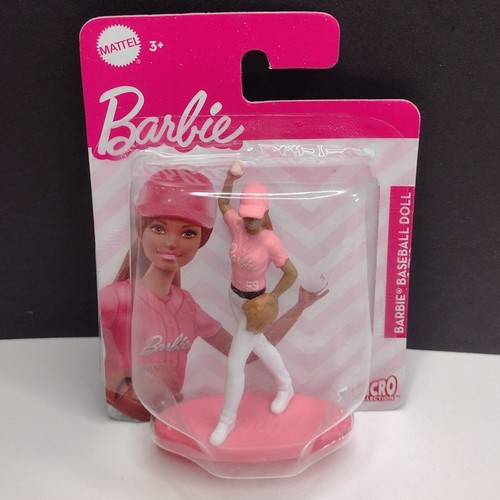 Mattel BARBIE Baseball Micro Mini Figure Collectible Or Cake Topper NOS ...