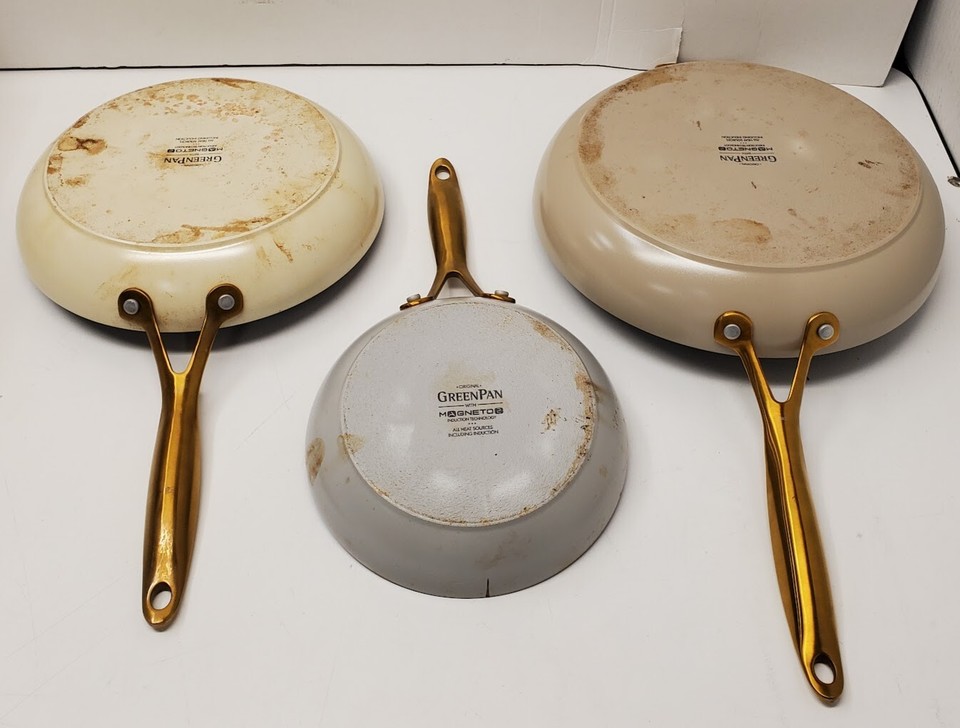 GreenPan Jewel Pro Ceramic Non-Stick 3-piece Fry Pan Set | eBay