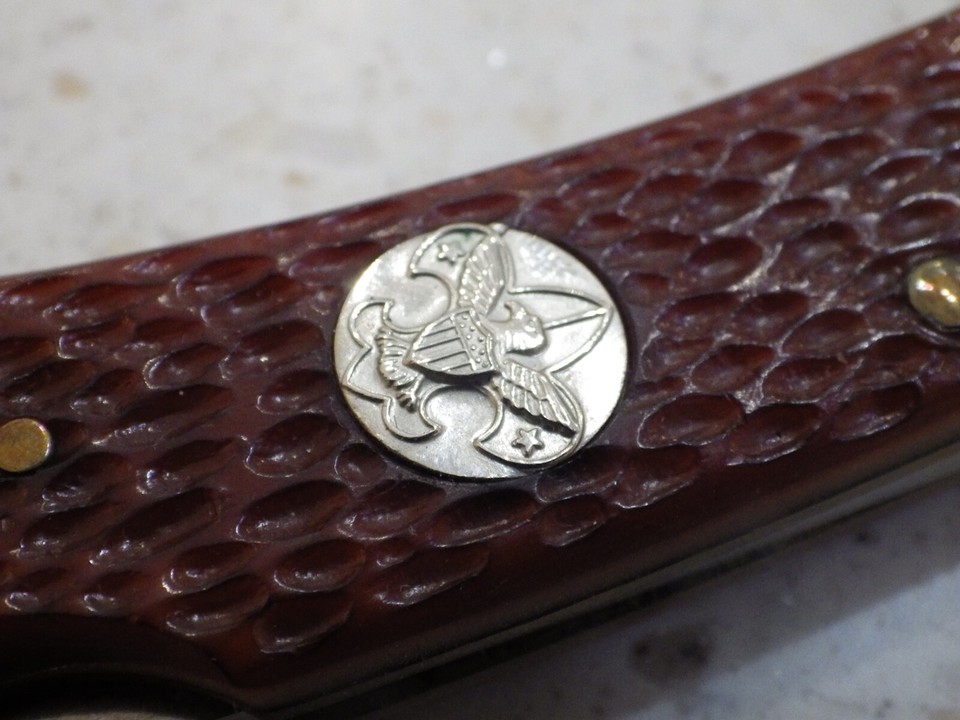 Camillus BOY SCOUT Knife, 1066, Made in USA! NEW, MINT! | eBay