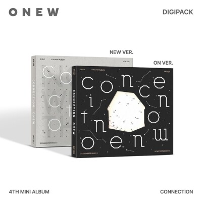 ONEW [CONNECTION] 4th Mini Album DIGIPACK Ver./ CD+Foto Buch+2 Karte ...