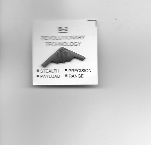 B-2 Bomber, Revolutionary Technology, Hat/Lapel Pin | eBay